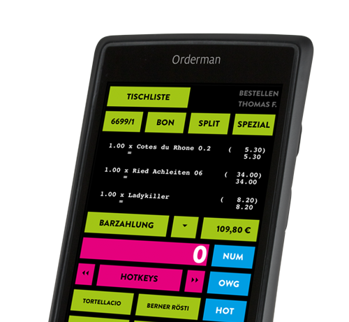 Matrix POS Kassensystem für die Gastronomie - 42 GmbH, Software ...